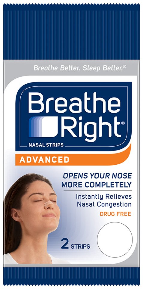 Breathe Right Nasal Strips Advanced Clear Strips Trial Size - Shop ...