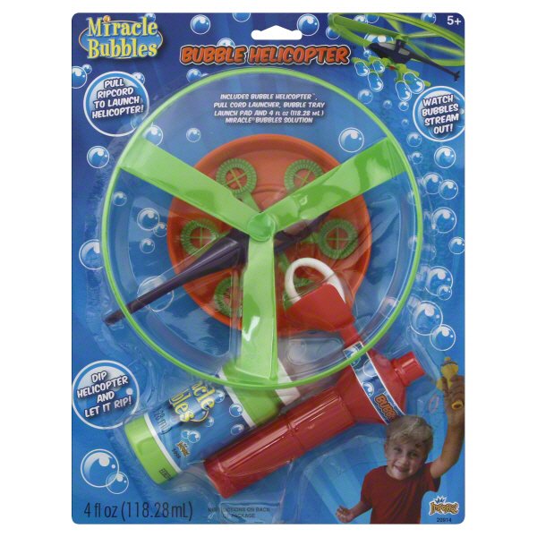 Imperial Miracle Bubbles Bubble Helicopter - Shop Toys at H-E-B