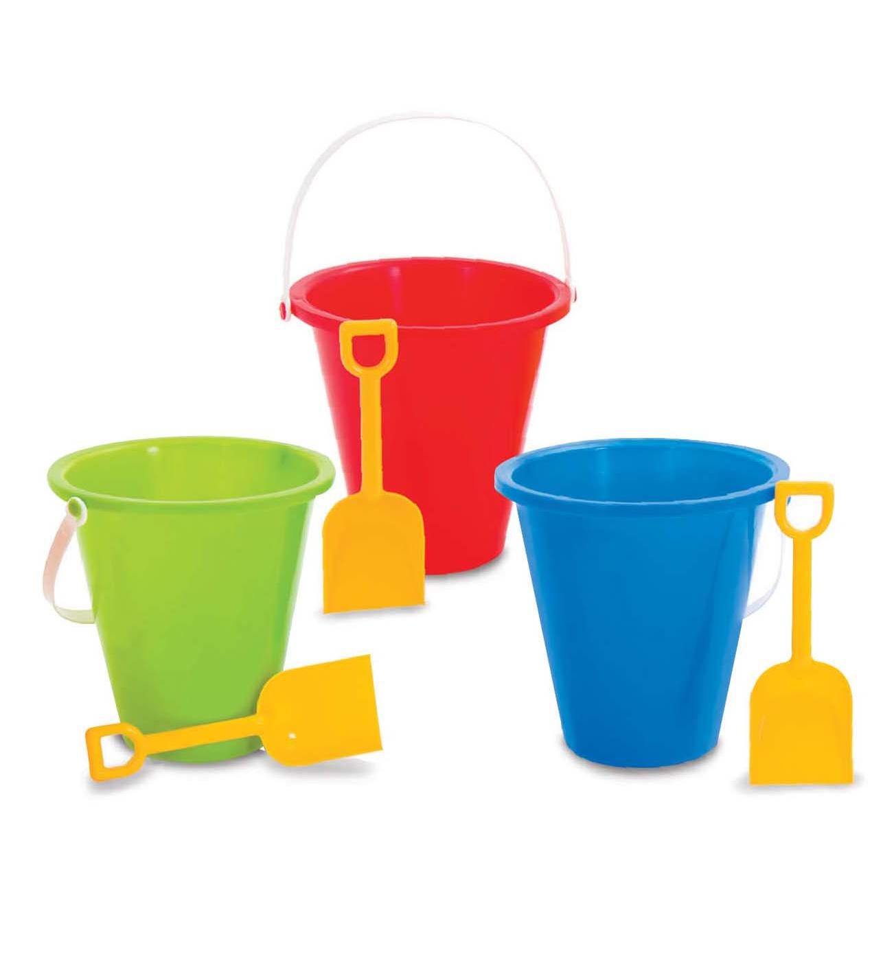 Amloid Plastic Summer Pail with Shovel - Assorted Colors - Shop Yard ...