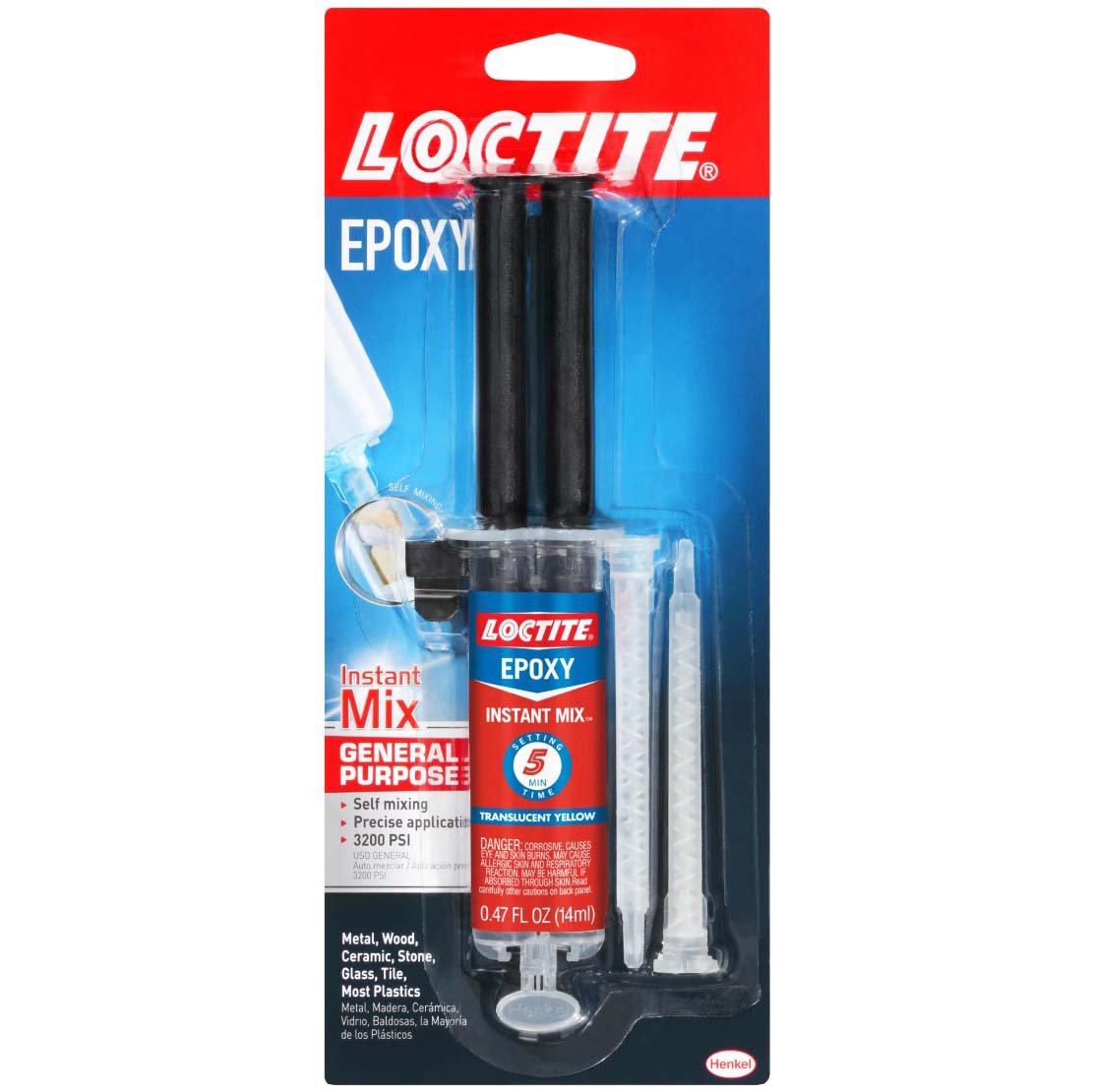 Loctite Epoxy - Instant Mix - Shop Adhesives & tape at H-E-B