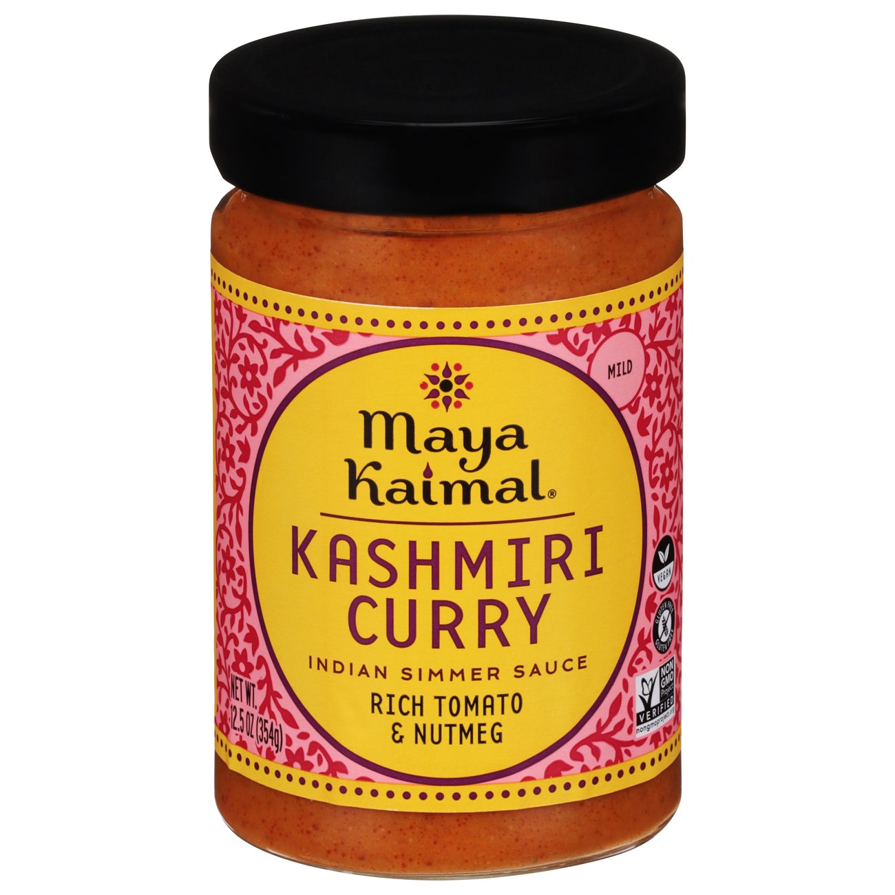 Maya Kaimal Mild Kashmiri Curry Indian Simmer Sauce - Shop Cooking ...