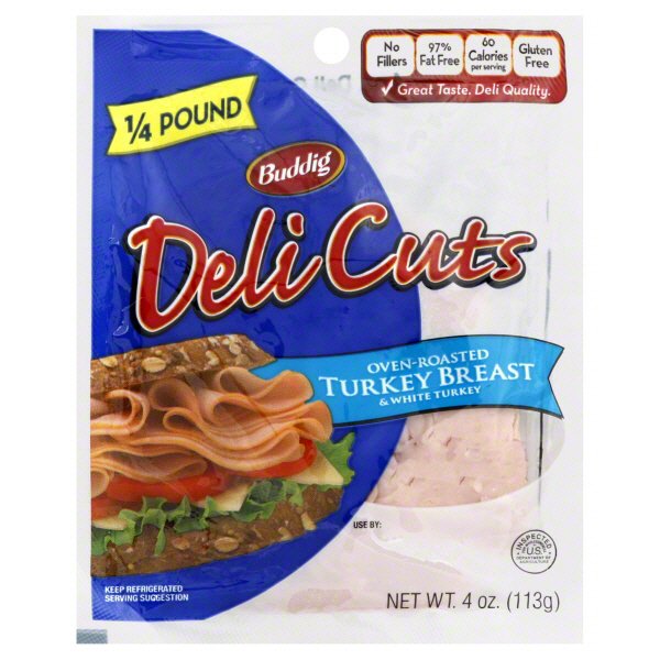 Buddig Deli Cuts Oven Roasted Turkey Breast - Shop Meat at H-E-B
