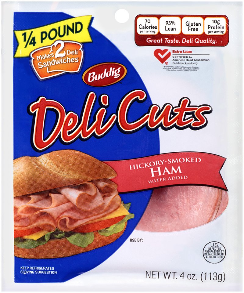Carl Buddig Deli Cuts Hickory Smoked Ham - Shop Meat at H-E-B