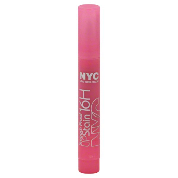 NYC Smooch Proof 16 Hour Lip Stain Persistent Pink 490 - Shop Lipstick ...