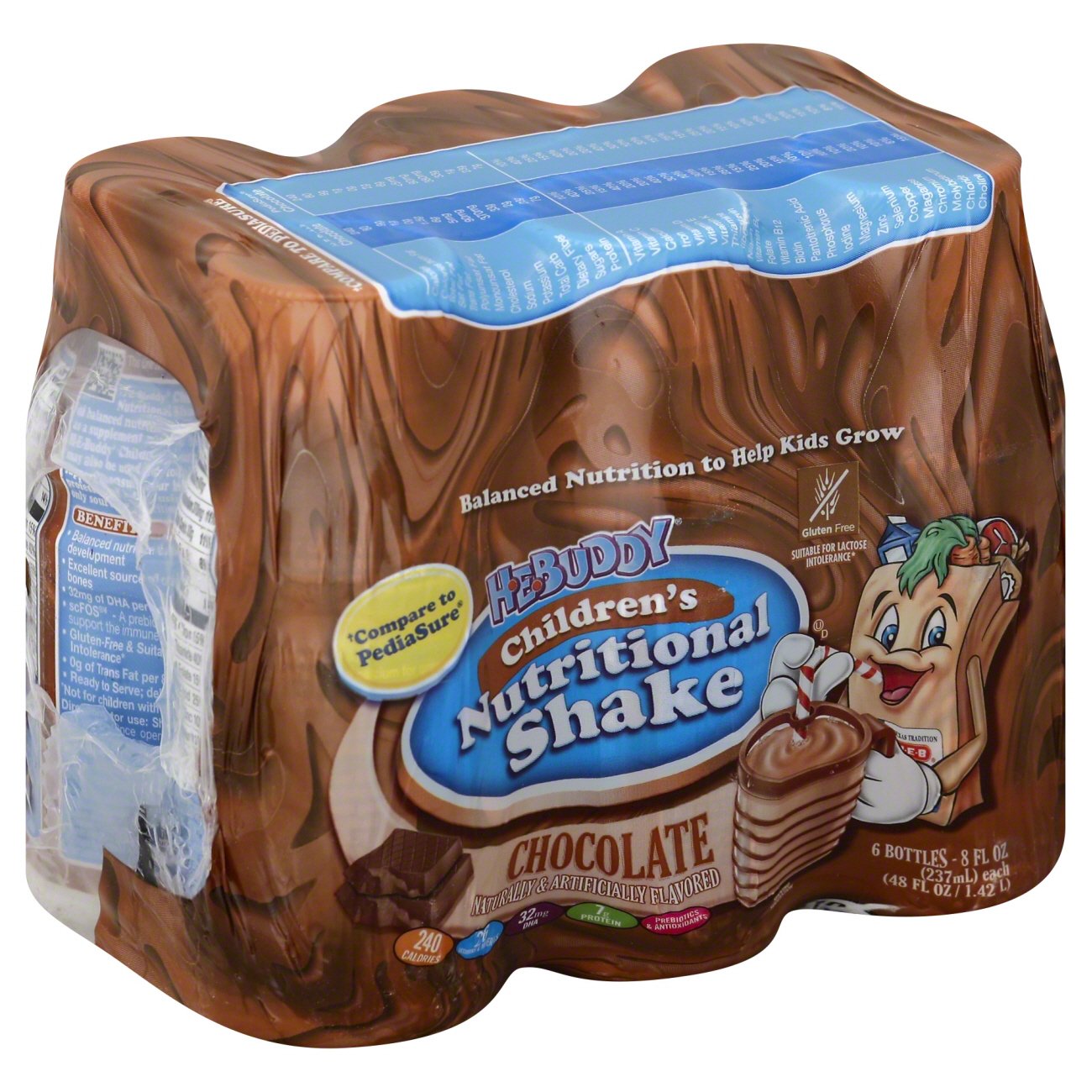 H-E-Buddy Children's Chocolate Nutritional Drink - Shop Electrolytes ...