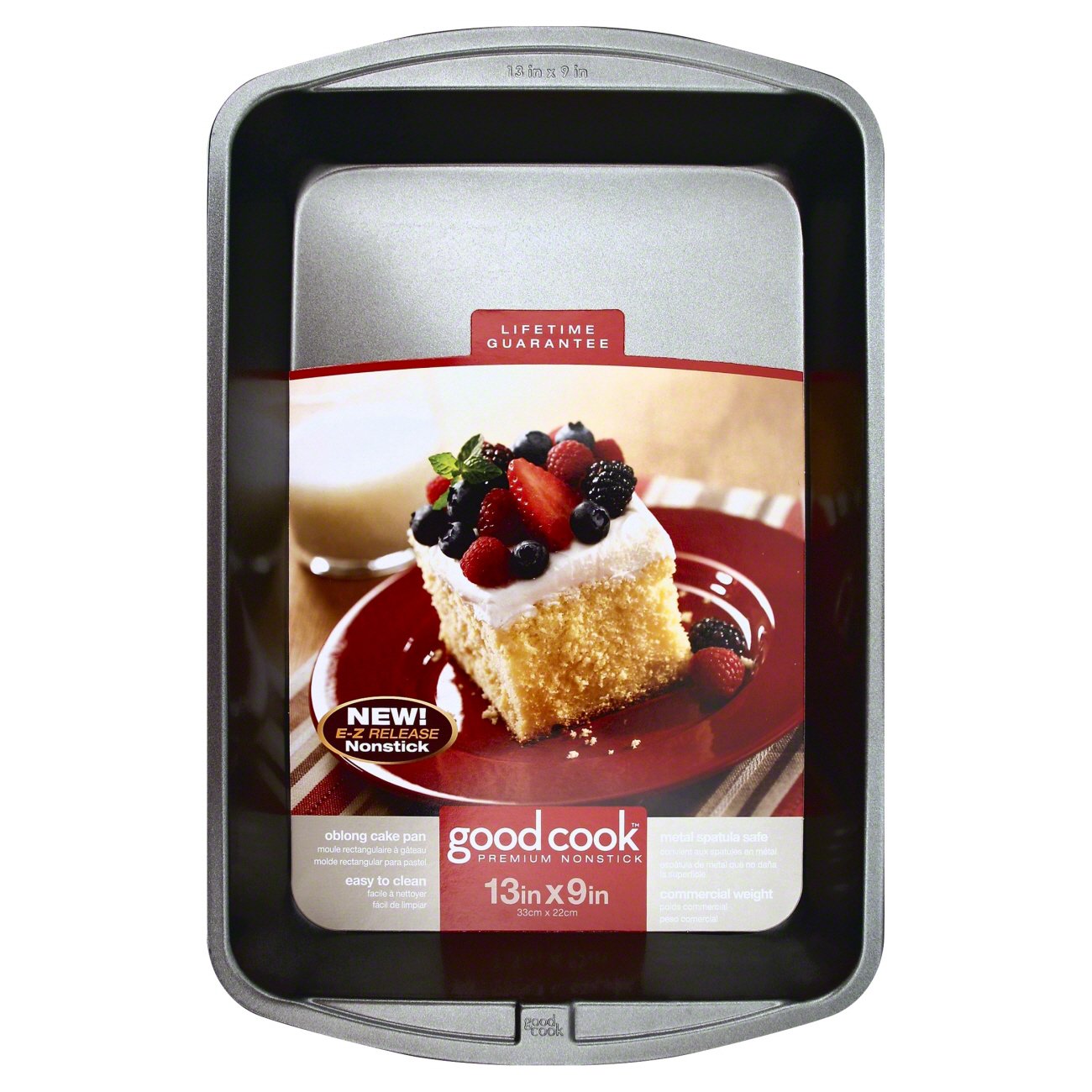 Good Cook 13" x 9" Oblong Cake Pan - Shop Pans & dishes at H-E-B
