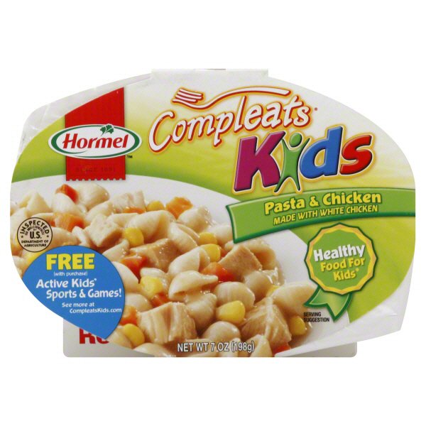 Hormel Compleats Kids Pasta and Chicken - Shop Pantry meals at H-E-B