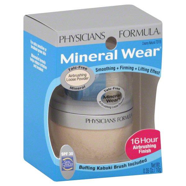 Physicians Formula Mineral Wear Creamy Natural Airbrushing Loose Powder ...