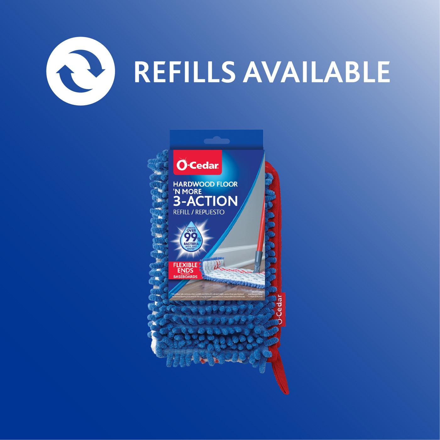 O-Cedar Hardwood Floor 'N More 3-Action Mop - Shop Brooms & Dust Mops ...
