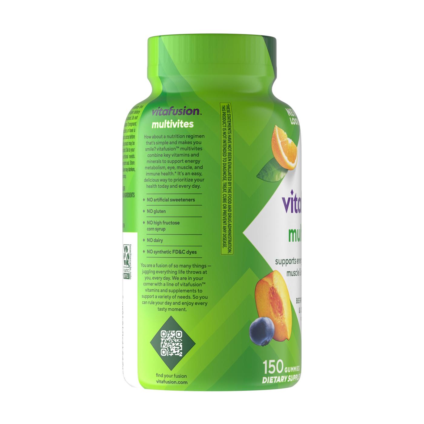 Vitafusion MultiVites Complete Multivtamin Gummy Vitamins For Adults ...
