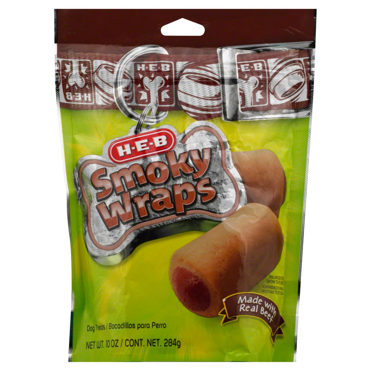 H-E-B Smoky Wraps Beef Dog Treats - Shop Soft & chewy treats at H-E-B