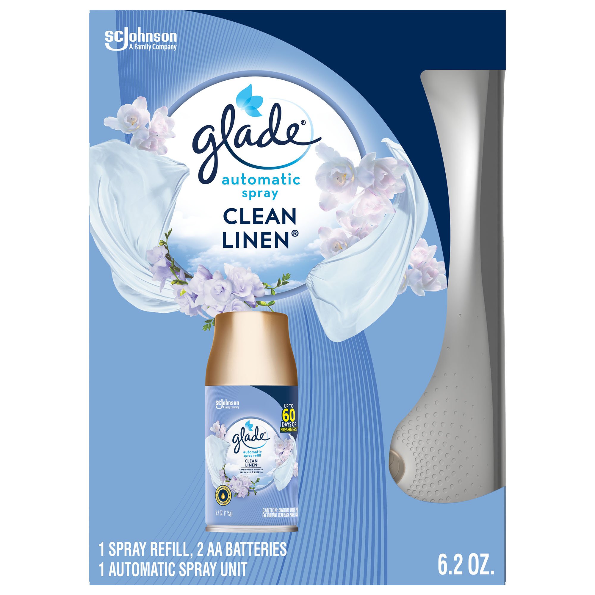 Glade Automatic Spray Unit & Refill - Clean Linen - Shop Air fresheners ...
