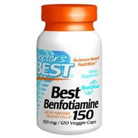 Doctor's Best Benfotiamine 150 mg Veggie Caps - Shop Diet & fitness at ...