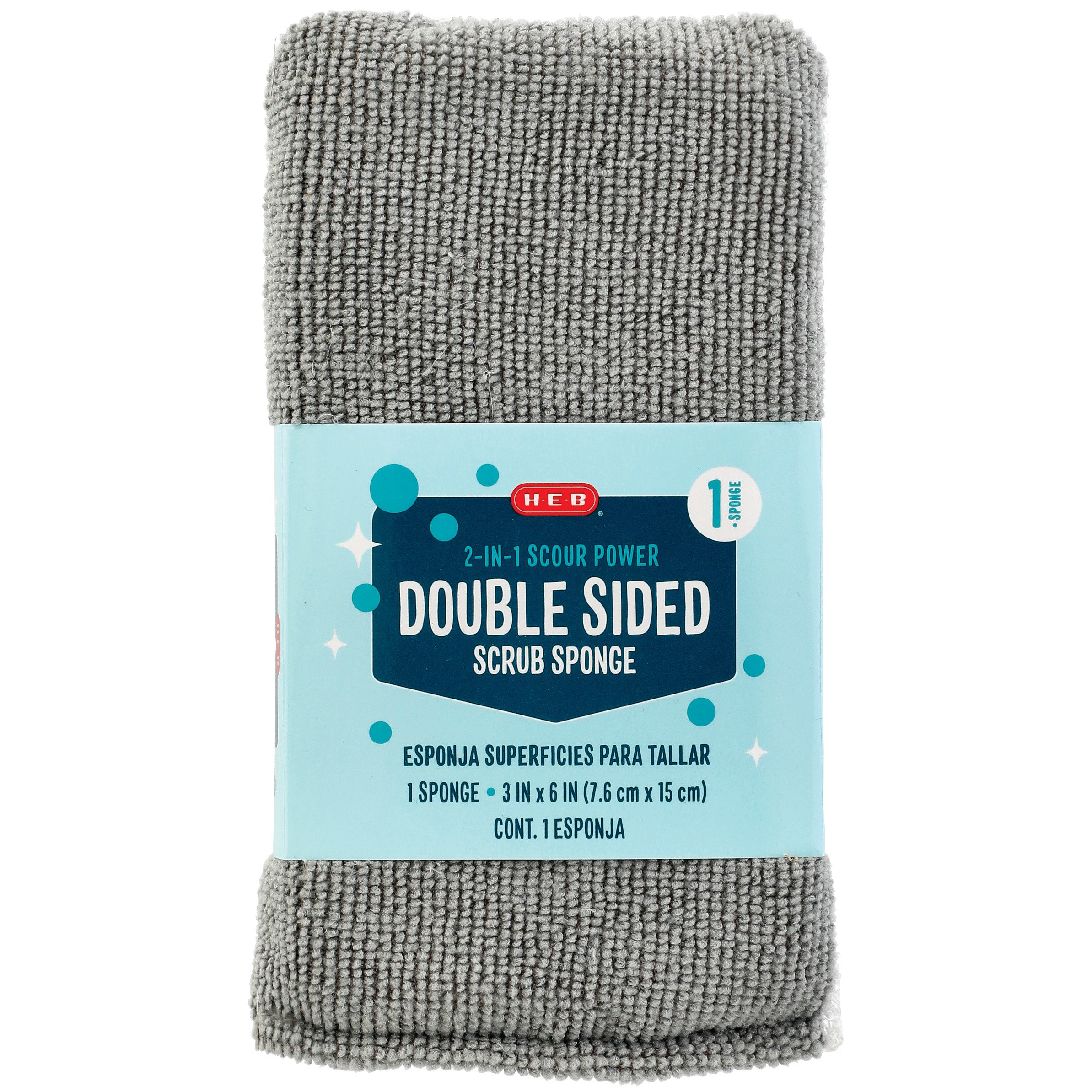 H-E-B Double Sided Scrub Sponge - Shop Sponges & Scrubbers at H-E-B