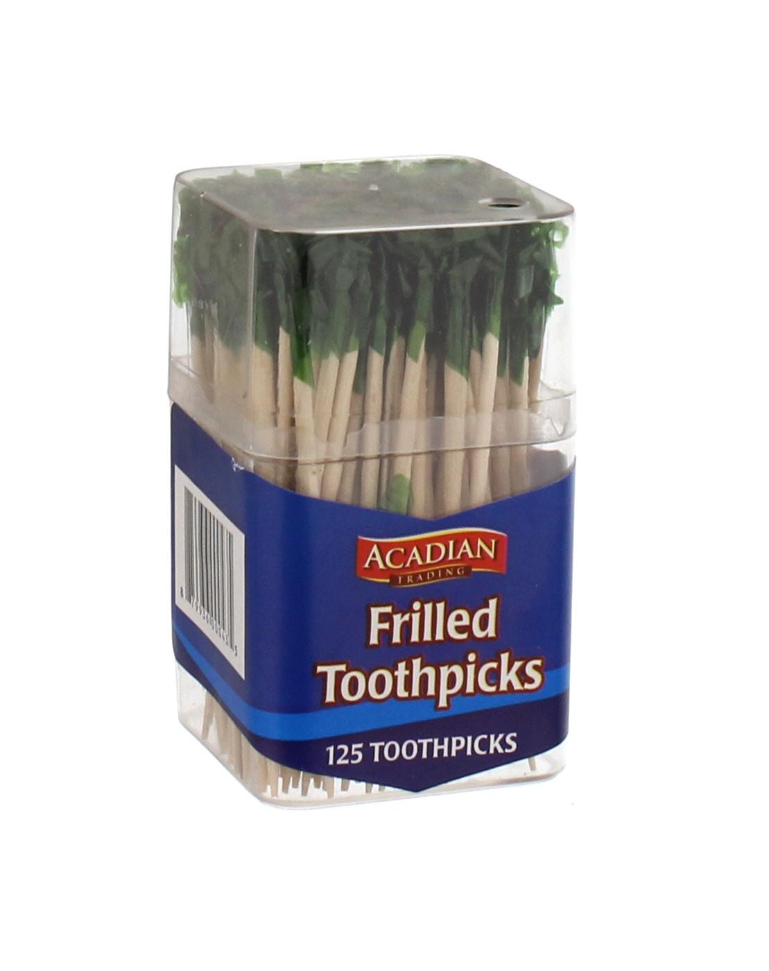 Acadian Trading Frilled Toothpicks Assorted Colors - Shop Toothpicks at ...