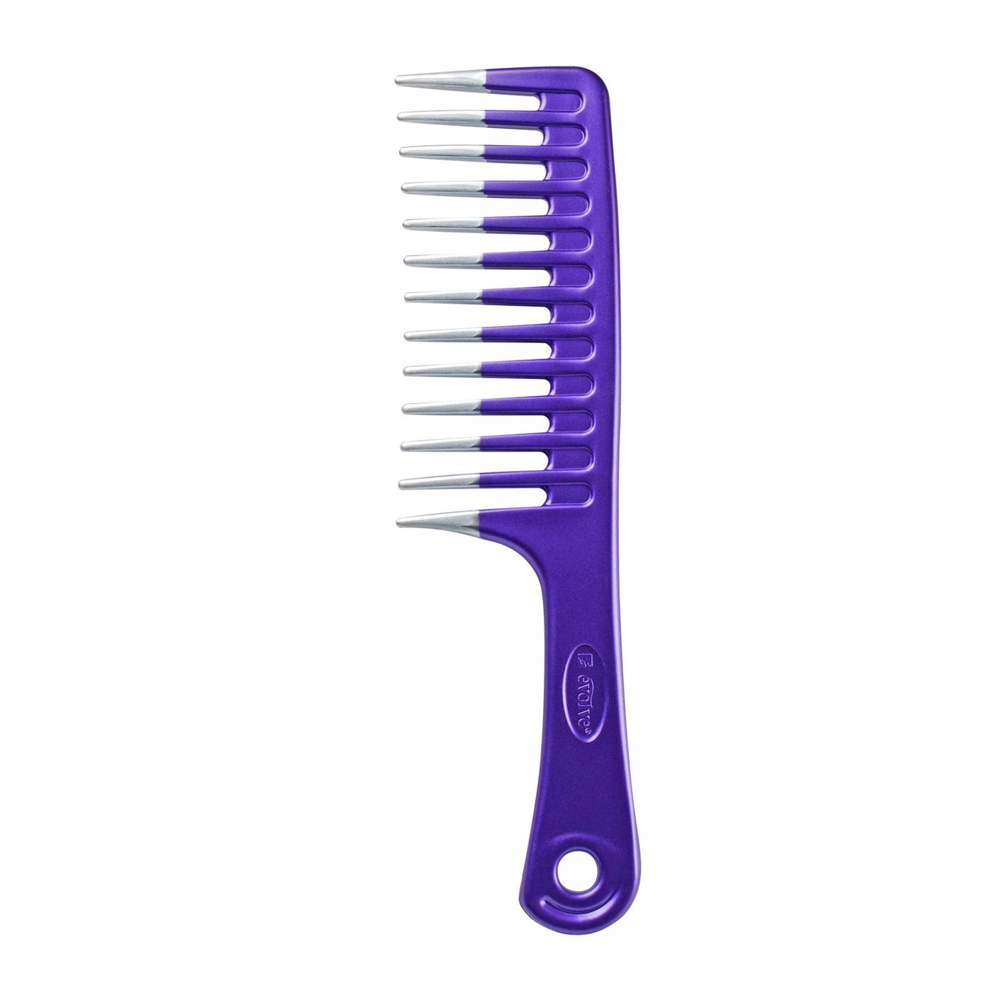 Evolve Volumizing Metallic Comb - Purple - Shop Brushes & combs at H-E-B