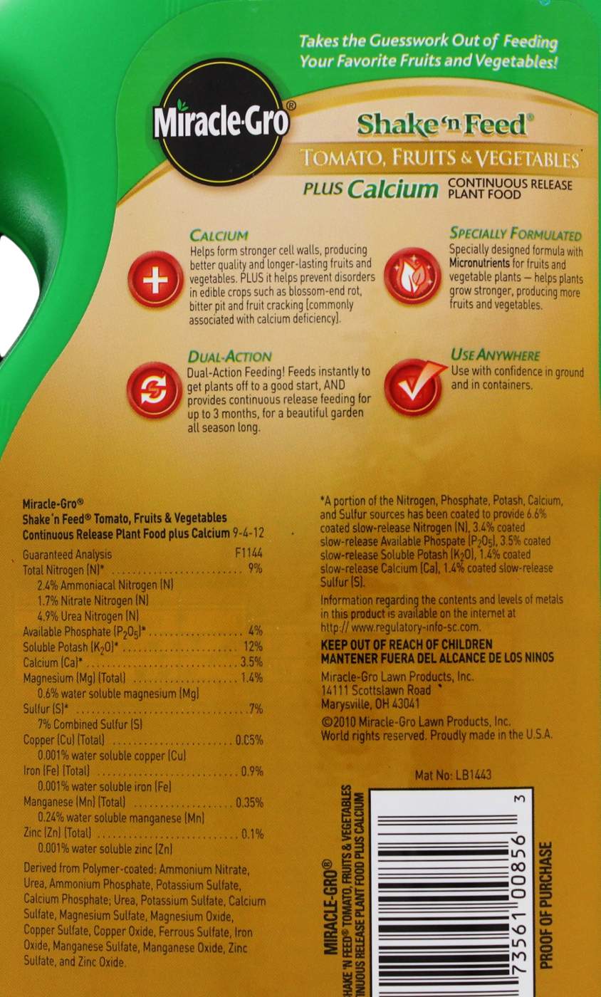 Miracle-Gro Shake 'n Feed Tomato, Fruits & Vegetables Plant Food - Shop ...