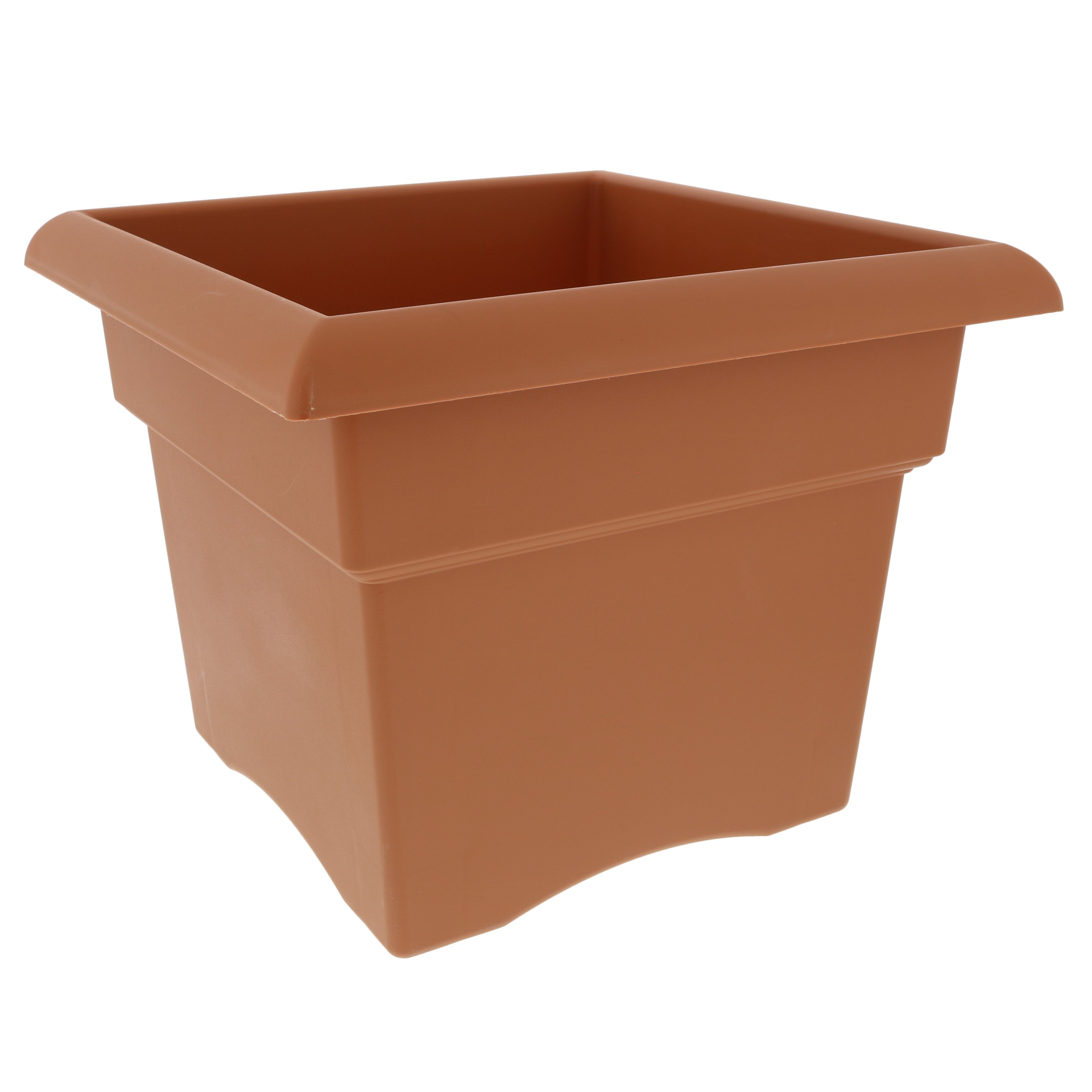 Fiskars Veranda 14 Inch 3 Gallon Plastic Planter - Terracotta Color ...