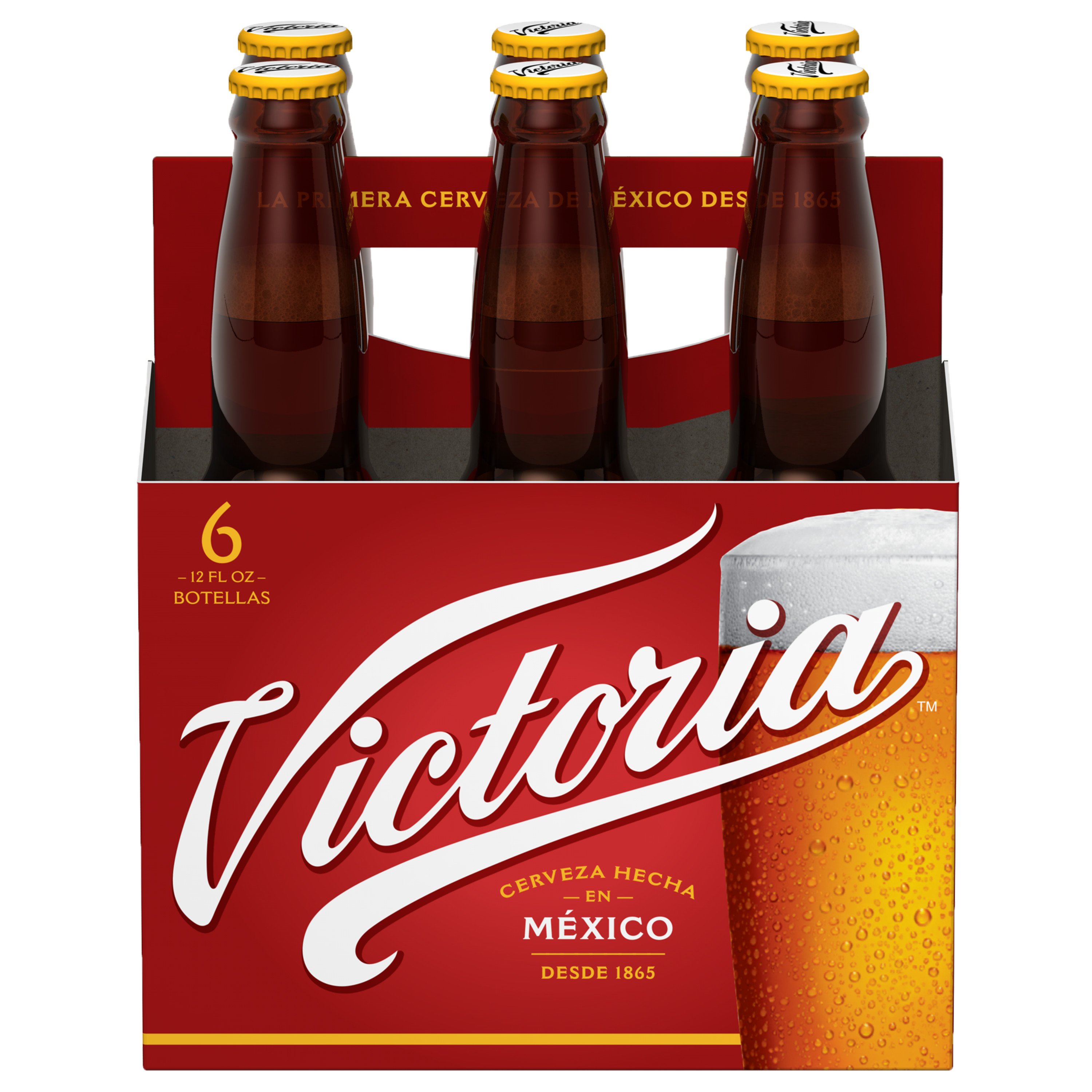 Victoria Amber Lager Mexican Beer, 6 pk - Shop Beer at H-E-B