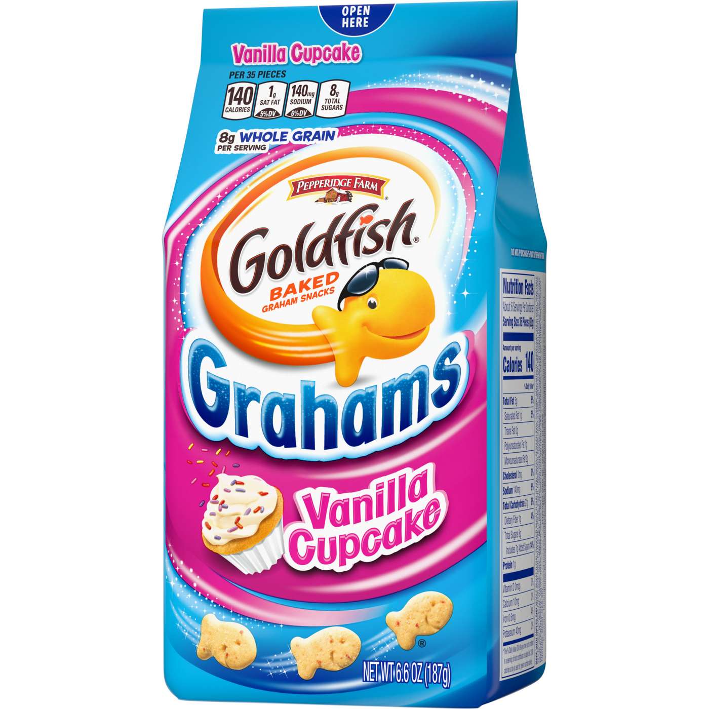 Goldfish Vanilla Cupcake Grahams - Shop Cookies at H-E-B