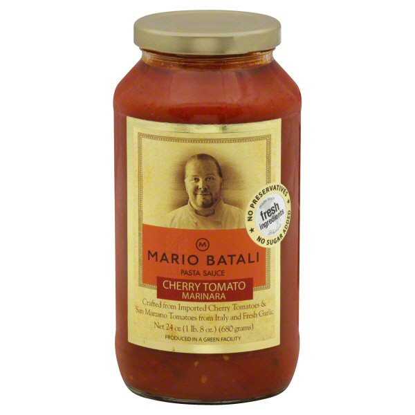 Mario Batali Cherry Tomato Marinara Pasta Sauce - Shop Pasta Sauces at ...