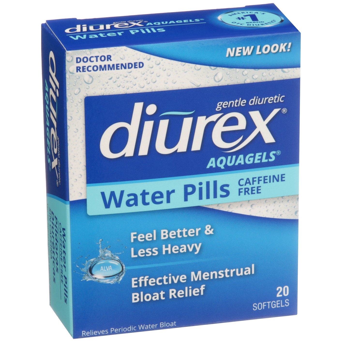 Diurex Multi-Symptom Diuretic Soft Gel Capsules - Shop Medicines ...