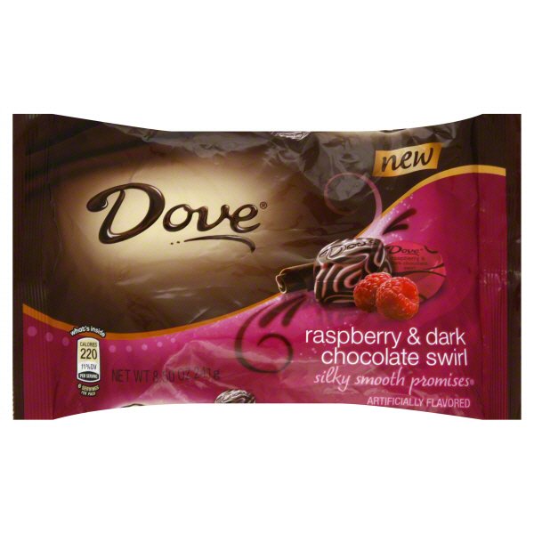 Dove Raspberry And Dark Chocolate Swirl - Shop Candy at H-E-B