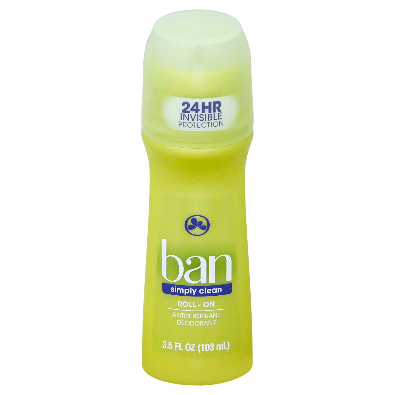 Ban Roll-On Simply Clean Antiperspirant & Deodorant - Shop Bath & Skin ...