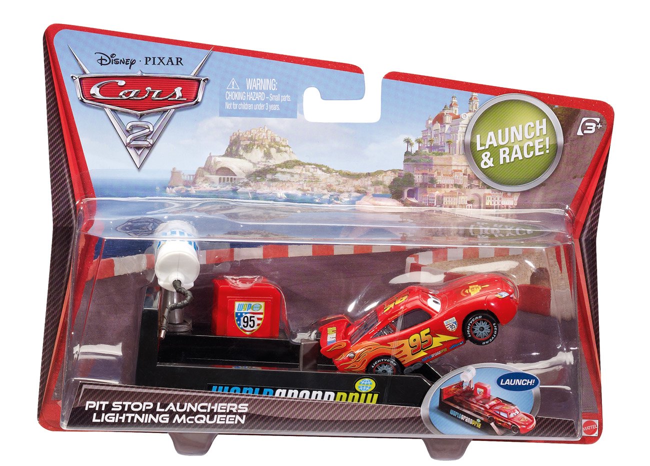 Mattel Cars Assorted Pit Stop Launchers Lightning - Shop Toys at H-E-B