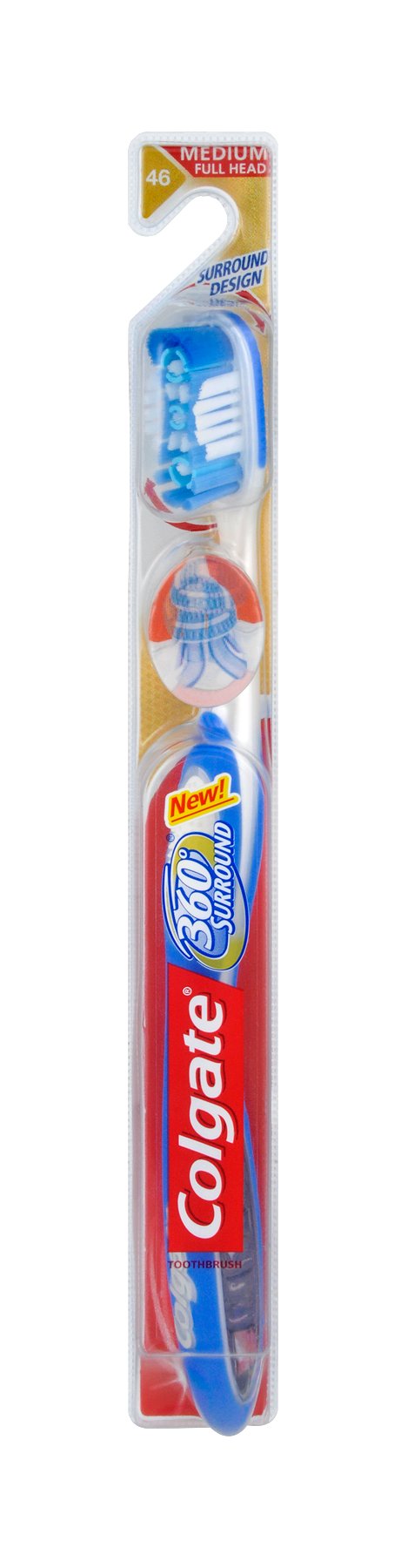 Colgate 360 Surround Medium Toothbrush - Shop Toothbrushes at H-E-B