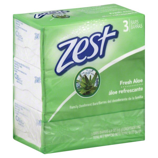 Zest Fresh Aloe Family Deodorant Bars - Shop Hand & bar soap at H-E-B