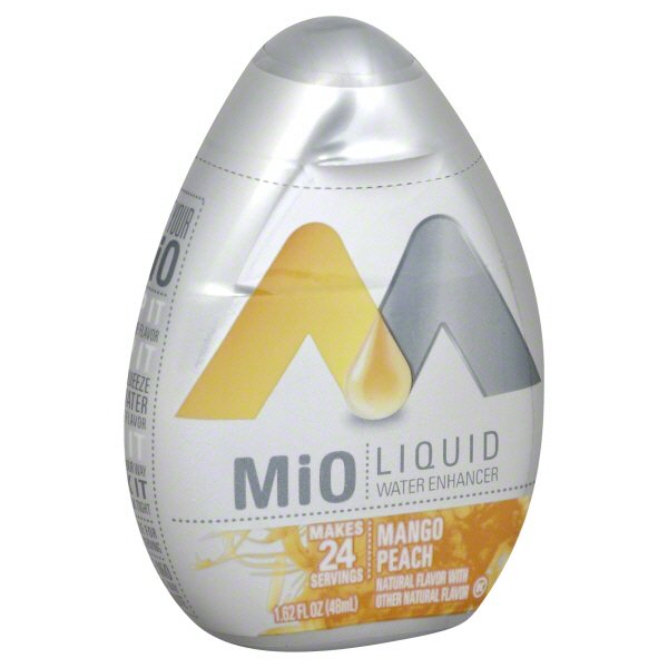 Mio Mango Peach Water Enhancer - Shop Mixes & flavor enhancers at H-E-B