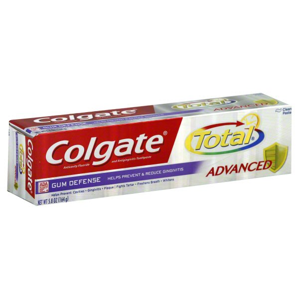 Colgate Total Advanced Gum Defense Anticavity Fluoride And ...