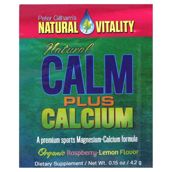Natural Vitality Calm Plus Calcium, Raspberry Lemon Packet - Shop ...