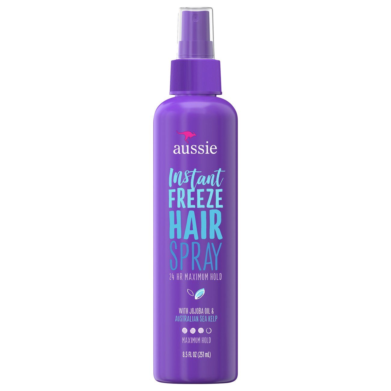 Aussie Instant Freeze Maximum Hold Hair Spray - Shop Styling products ...