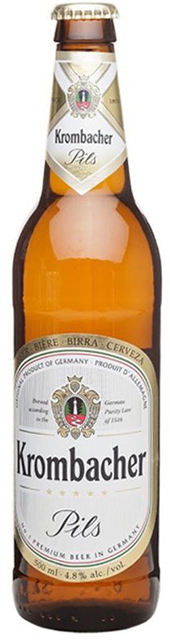 Krombacher Pils, Glass Bottle - Shop Beer at H-E-B
