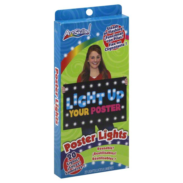 ArtSkills Poster Lights - Shop Craft basics at H-E-B
