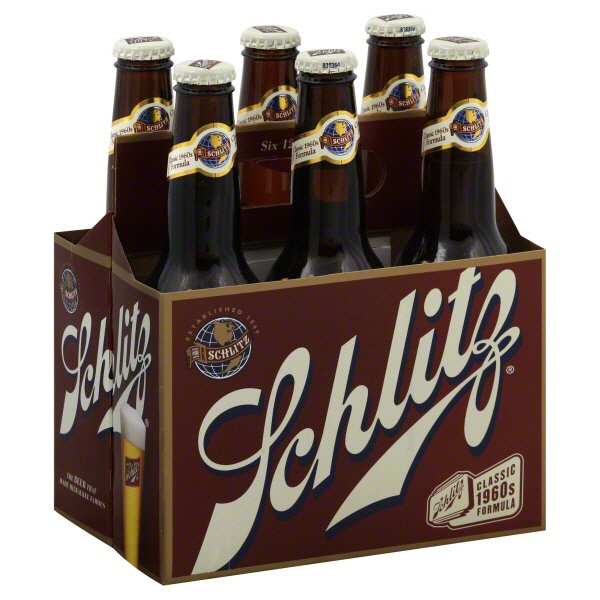 Schlitz Beer 6 pk Bottles - Shop Beer at H-E-B