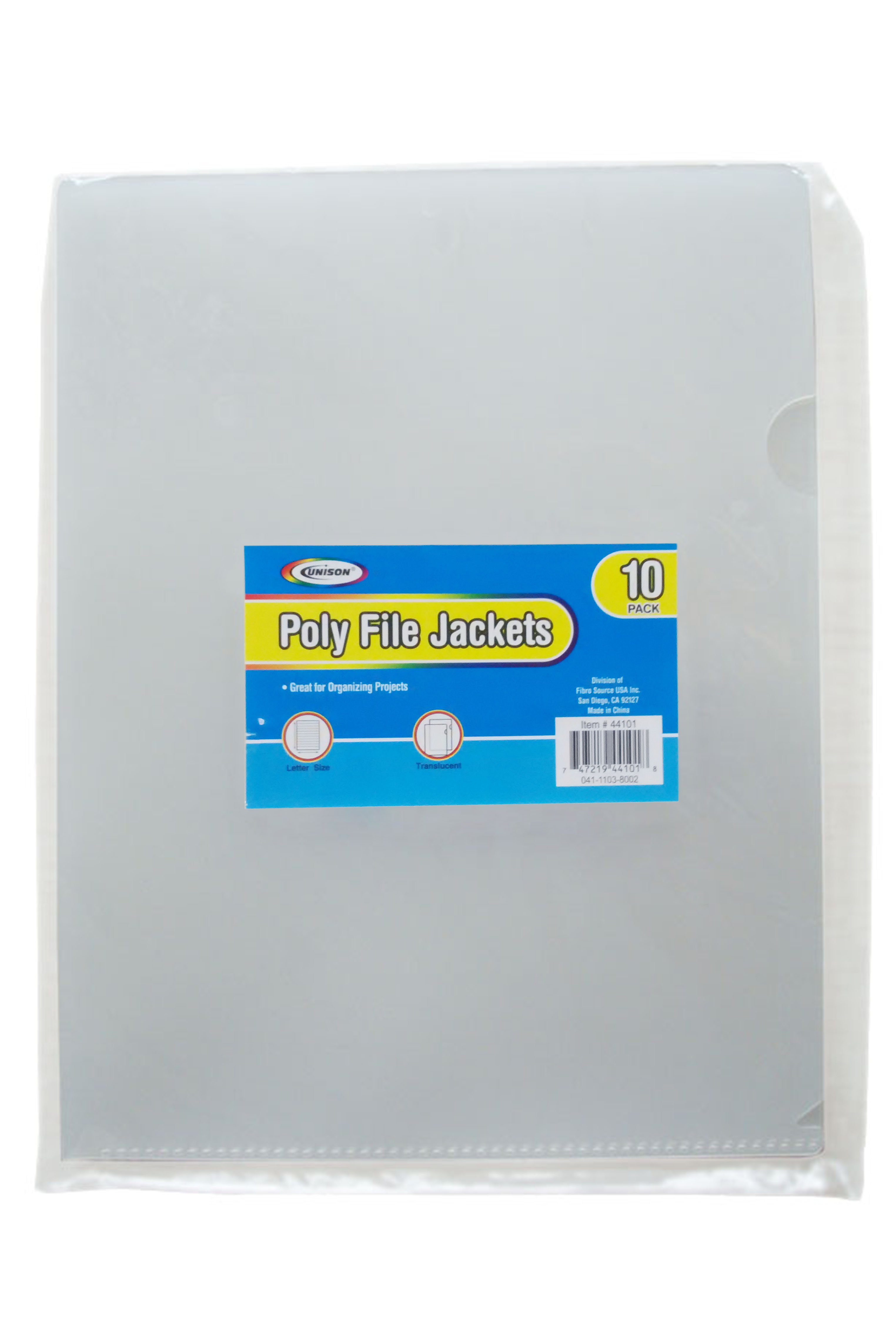 Unison Poly File Jackets - Shop Desktop organizers at H-E-B