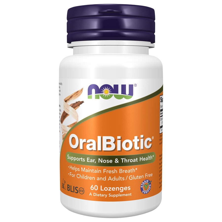 Now OralBiotic K12 Lozenges, 60 ct | Central Market - Really Into Food