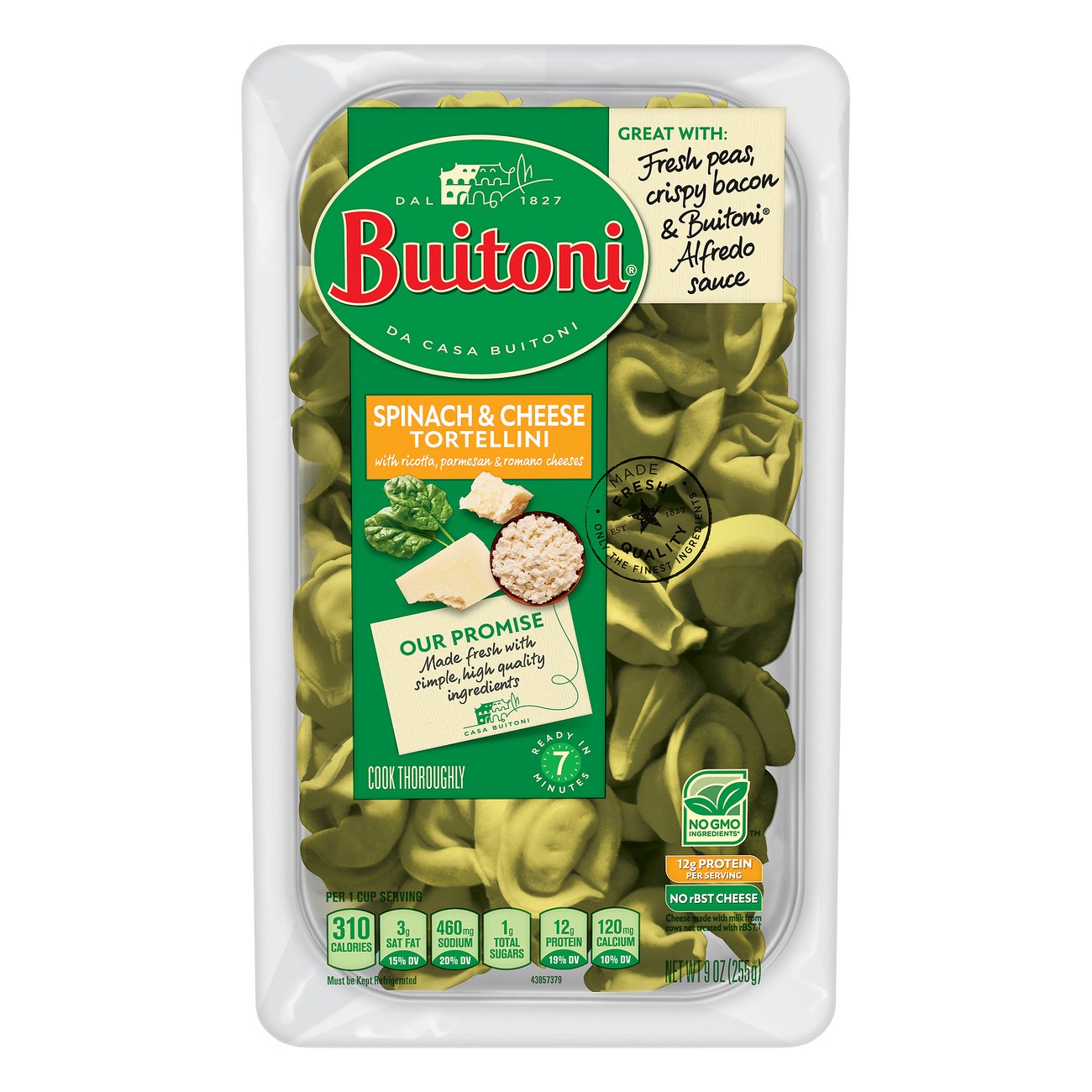 Buitoni Spinach Cheese Tortellini - Shop Entrees & sides at H-E-B