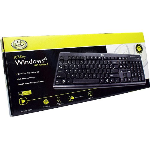 Gear Head Basic 107-Key Windows USB Keyboard - Shop Keyboards & mice at ...