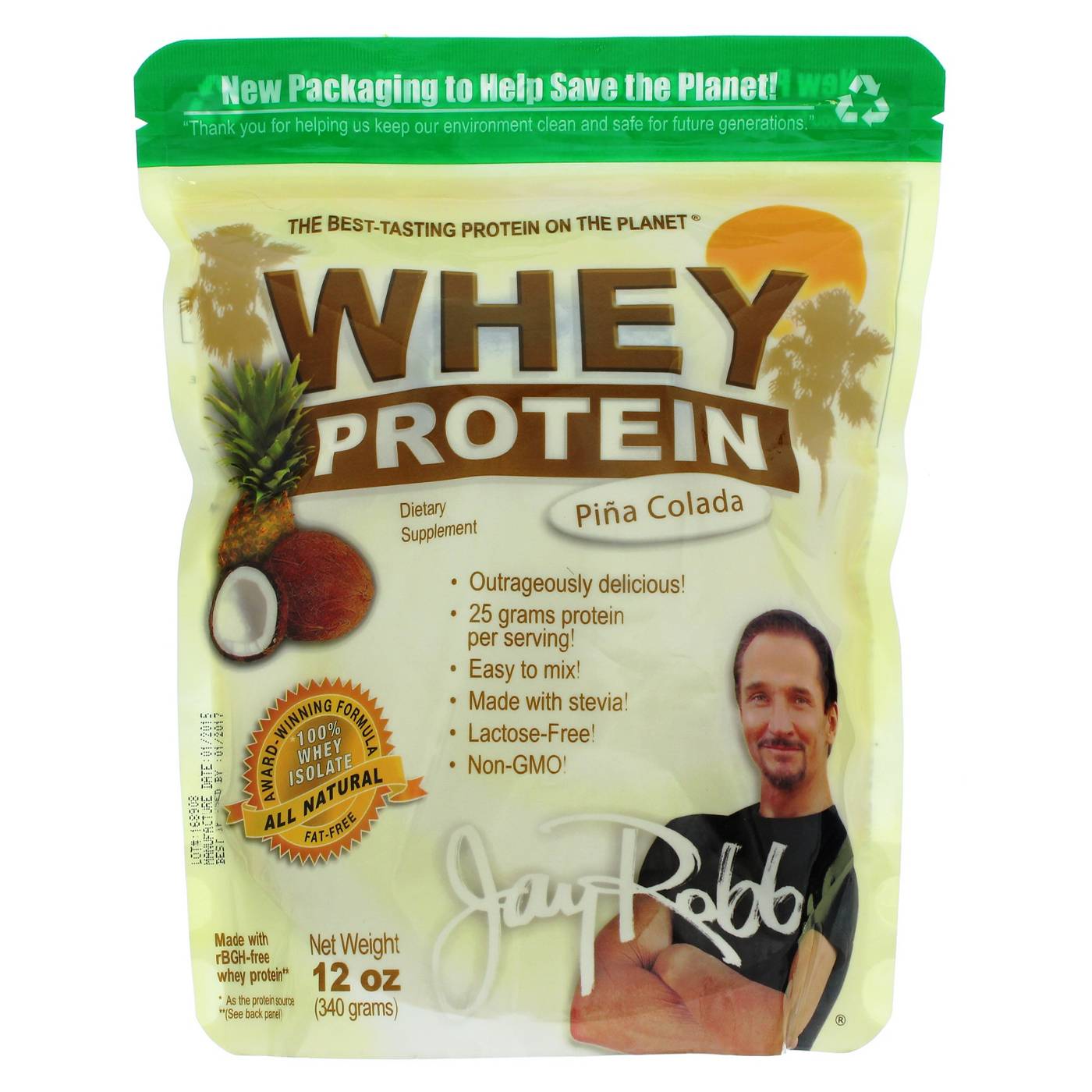 Jay Robb Pina Colada Whey Protein Isolate - Shop Diet & Fitness at H-E-B