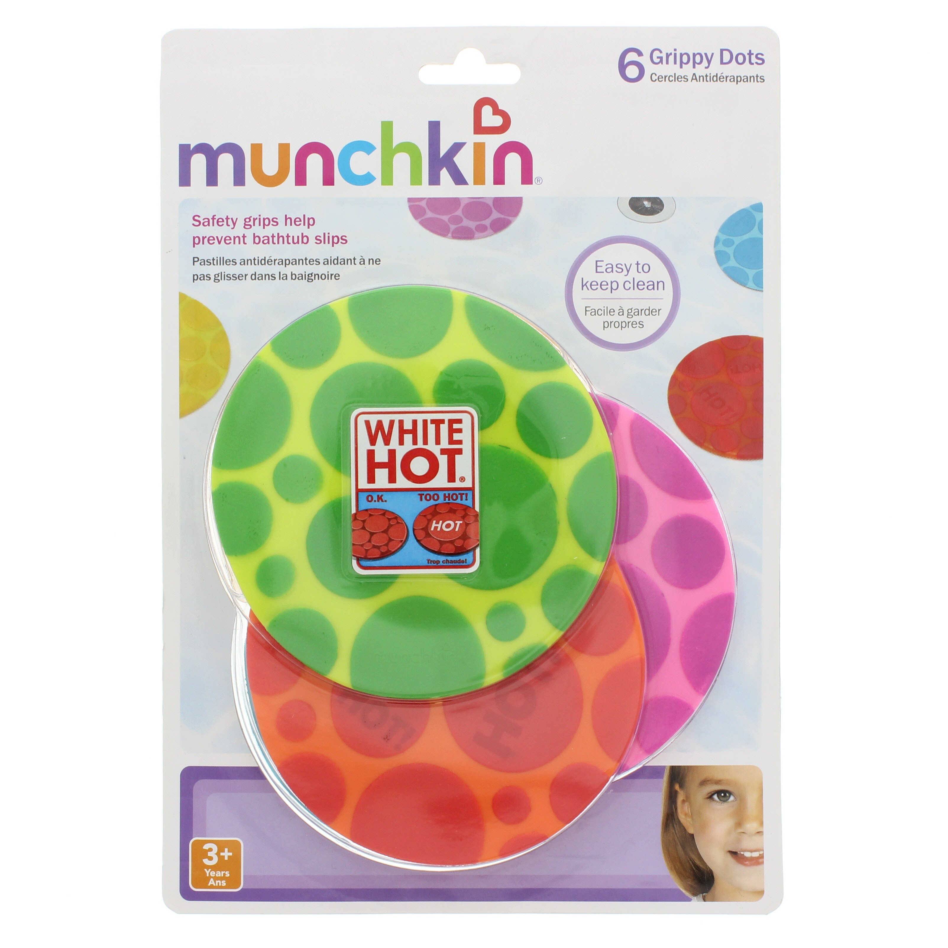Munchkin Bath Tub Grippy Dots - Shop Bath accessories at H-E-B