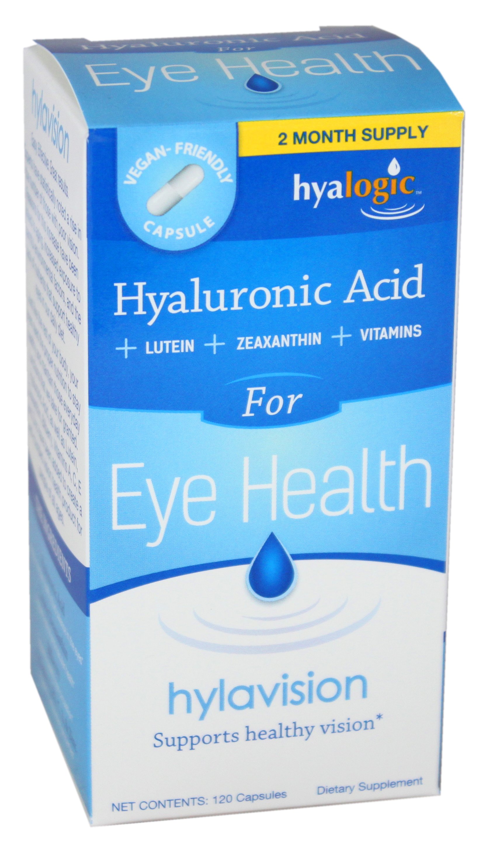 Hyalogic Hylavision Hyaluronic Acid 2 Months Supply - Shop Eye drops ...