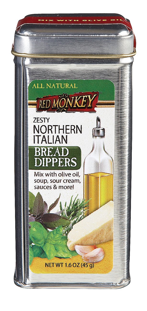Red Monkey Zesty Northern Italian Bread Dippers - Shop Spice mixes at H-E-B