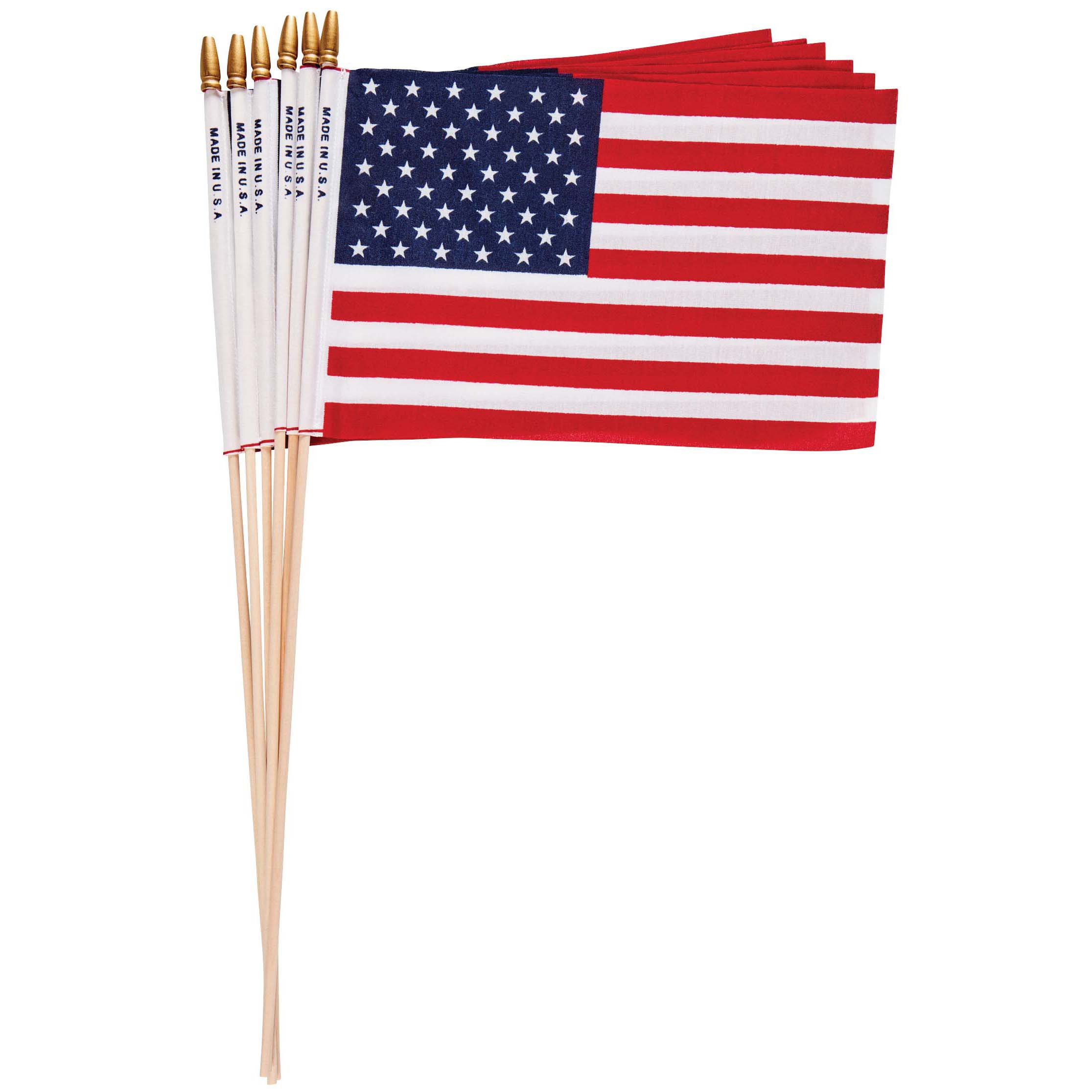 Seasonal Designs Polycotton U.S. Hand Flags - Shop Seasonal decor at H-E-B