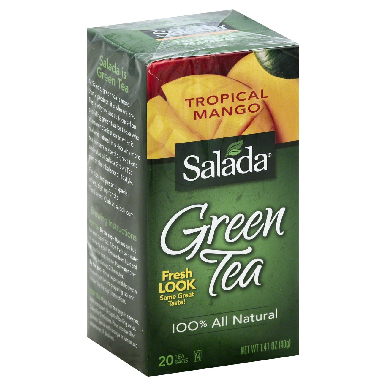 Salada Pineapple Mango Energy Tea - Shop Tea at H-E-B