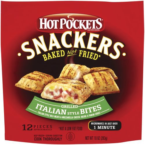 Hot Pockets Snackers Grilled Italian Bites - Shop Entrees & sides at H-E-B