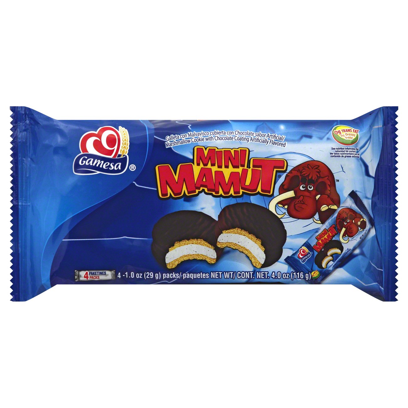 Gamesa Mini Mamut Multipack 4 CT - Shop Snacks & Candy at H-E-B